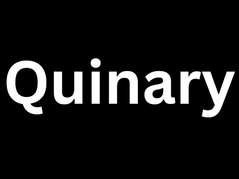 How to Pronounce "Quinary " in English language? [How to say Quinary?]