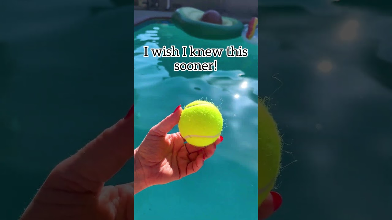 Easy way to keep the pool clean! #summer #pool #tips