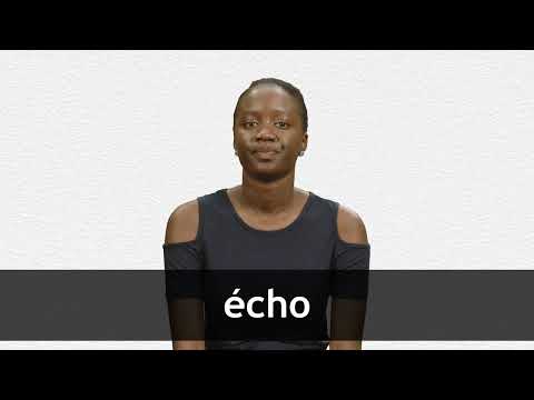 English Translation of “ÉCHO” | Collins French-English Dictionary