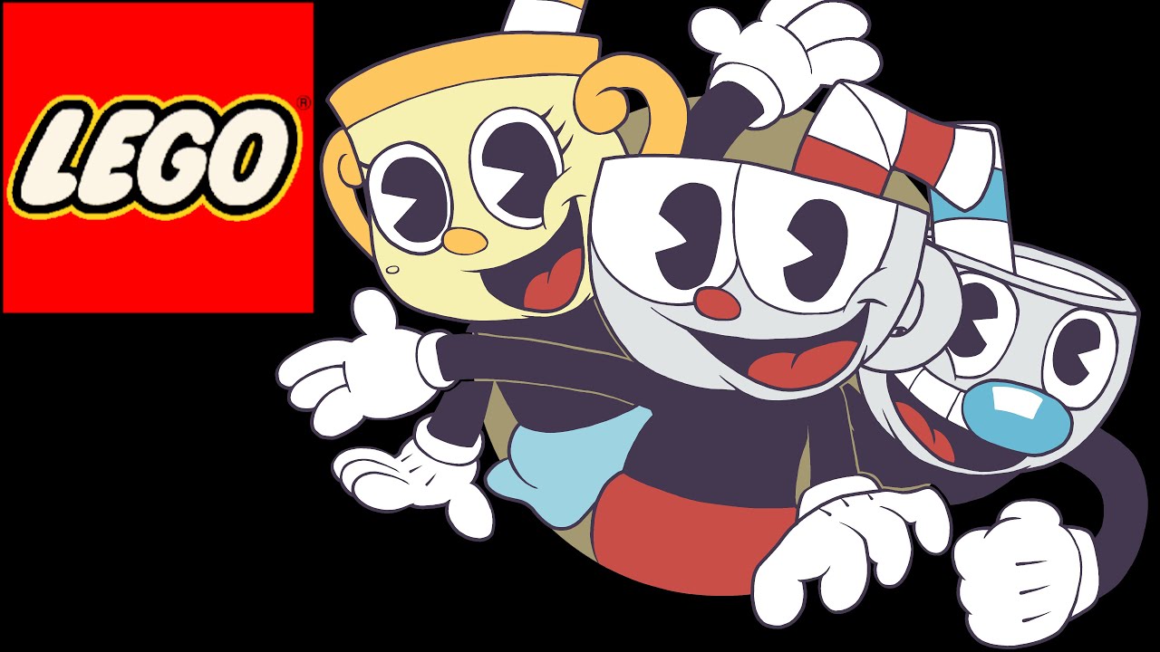 How to build lego Cuphead characters: Cuphead, Mugman, & Ms. Chalice