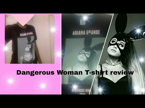 Ariana Grande Dangerous Woman T-shirt review!!!😊🌙