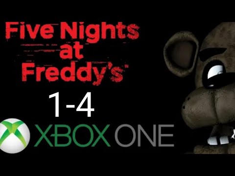 FNaF 1-4 IS ON XBOX ONE!! || Control tips/turtorial