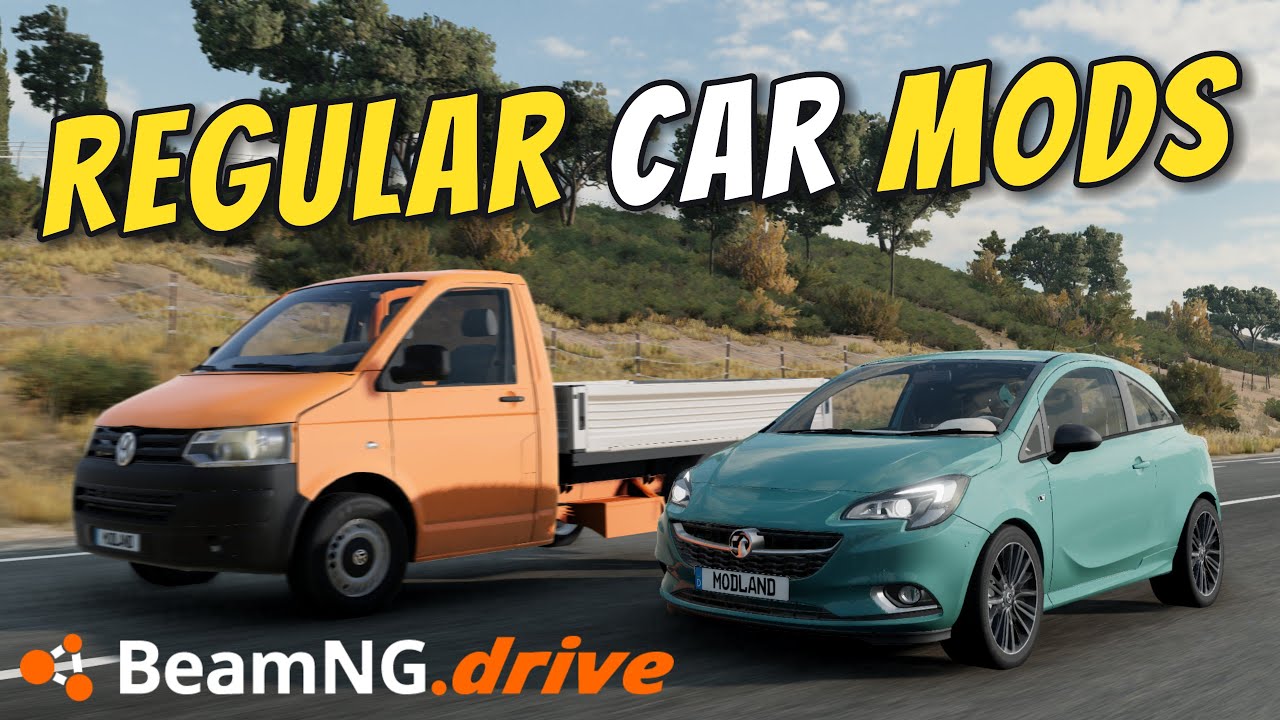Best Regular Car Mods for BeamNG Drive