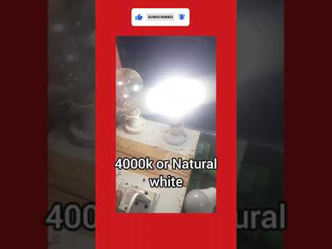 led bulb 3000k 4000k 6500k #short