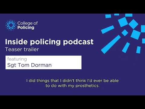 Inside policing podcast trailer | College of Policing