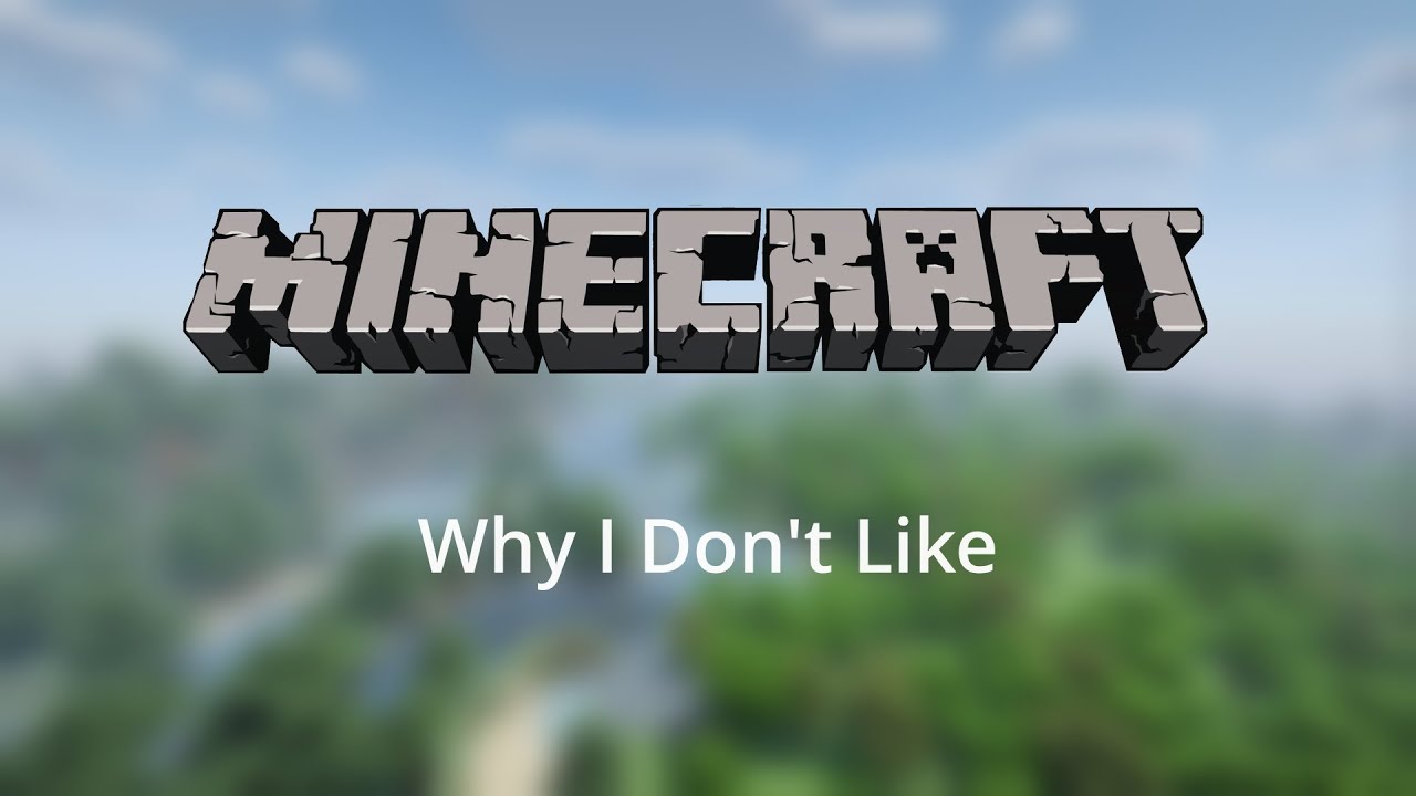 Why I Don't Like Minecraft - Progression