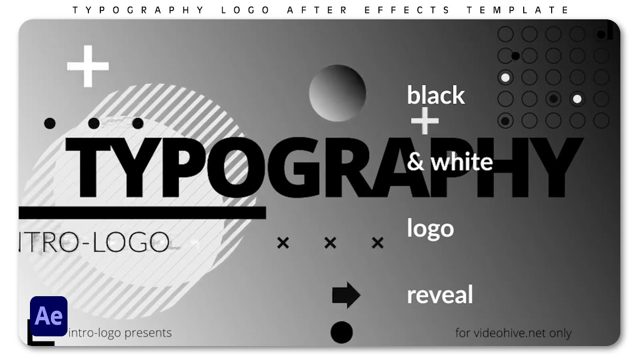 Typography Logo After Effects Template | Free Download | Templates for Creators