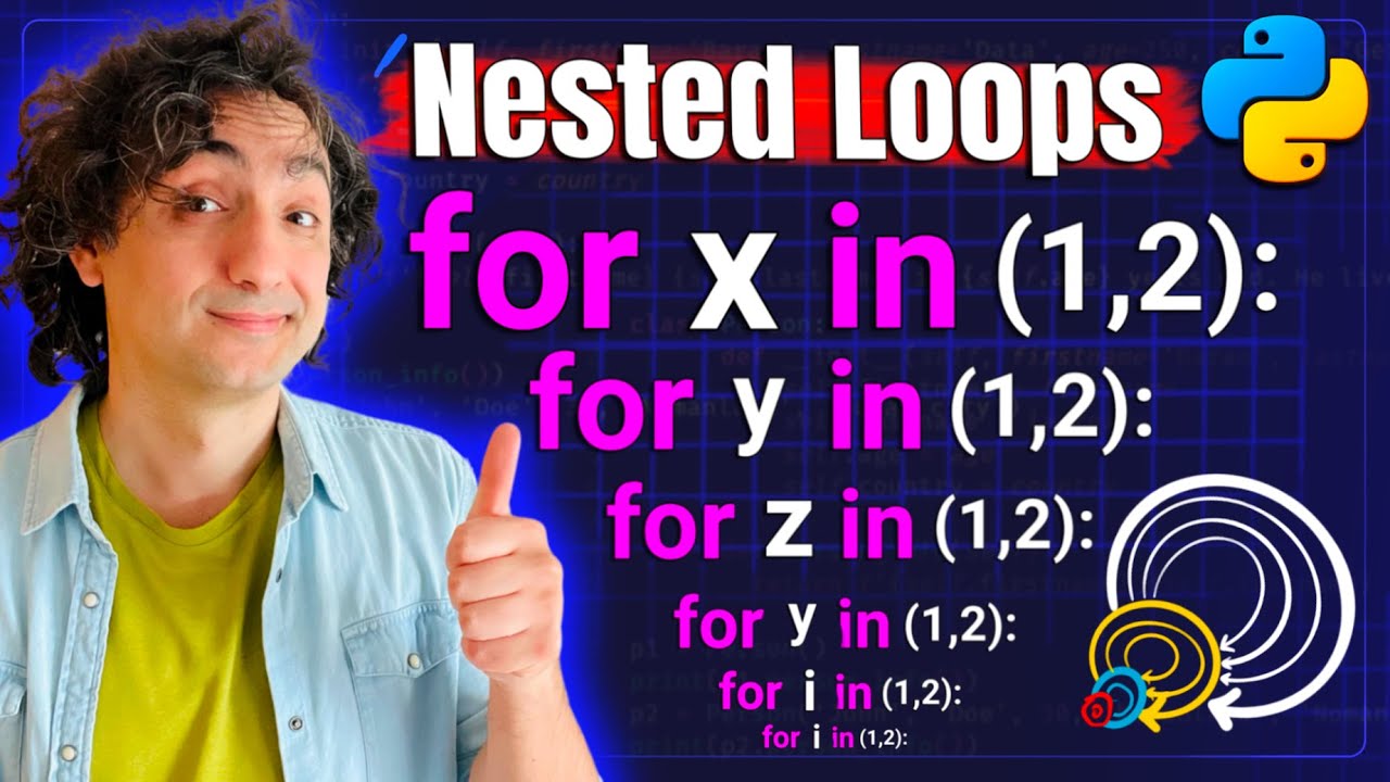 Python Nested Loops are Easy | A Must-Have Skill for Data Engineers | #Python Course 20