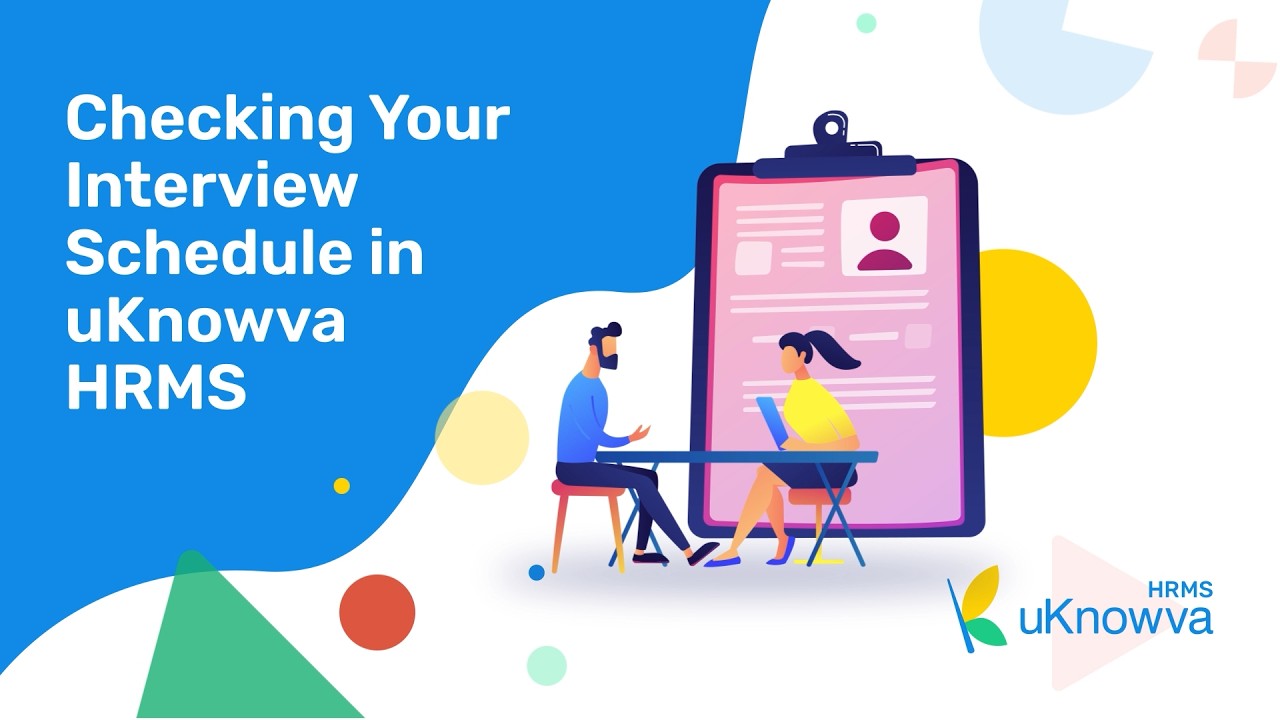 How to Check Your Interview Schedule in uKnowva HRMS | Quick & Easy Guide