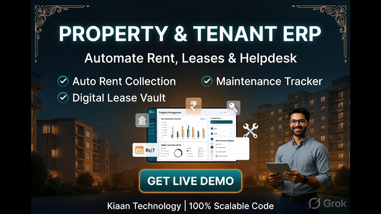 Modern Property Management Software 2026 | Automate Rent, Tenants & Maintenance