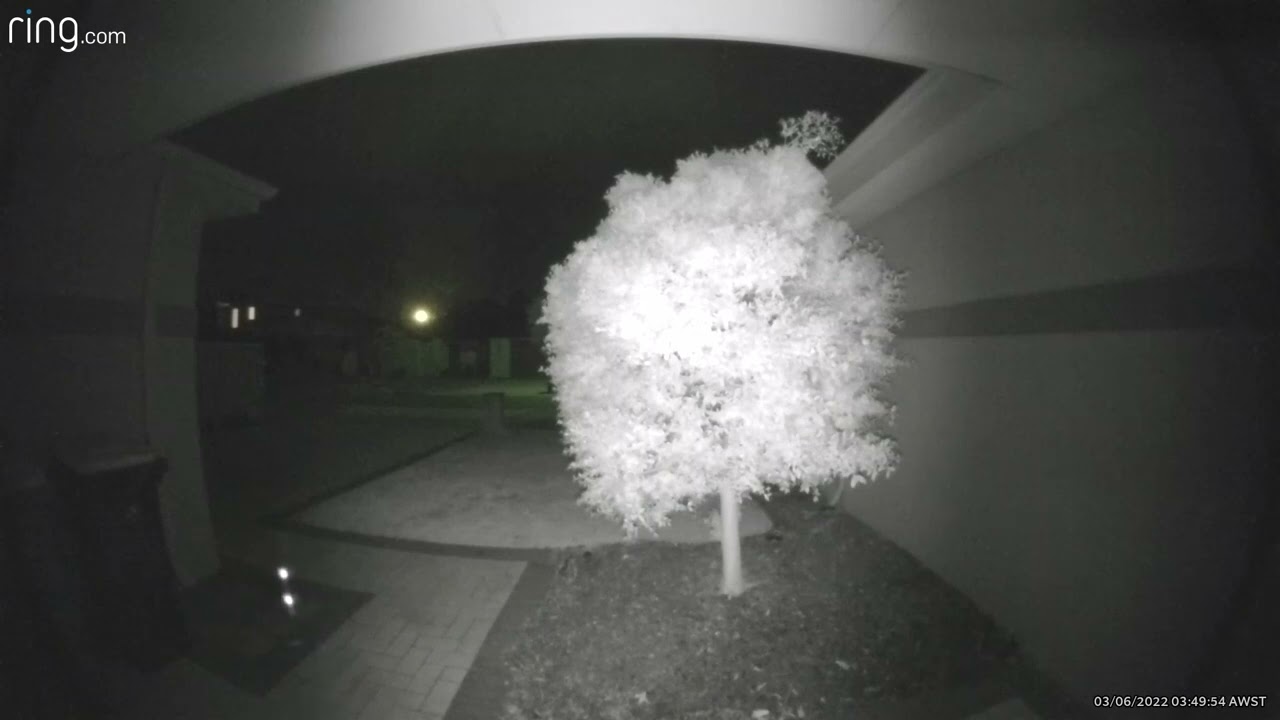 Strange Light Anomaly Caught on Ring Camera || ViralHog