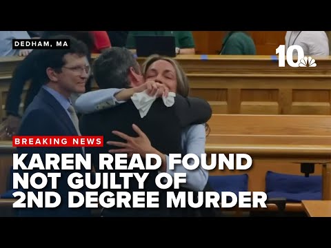 VERDICT: Karen Read found not guilty on second-degree murder charge, guilty of OUI