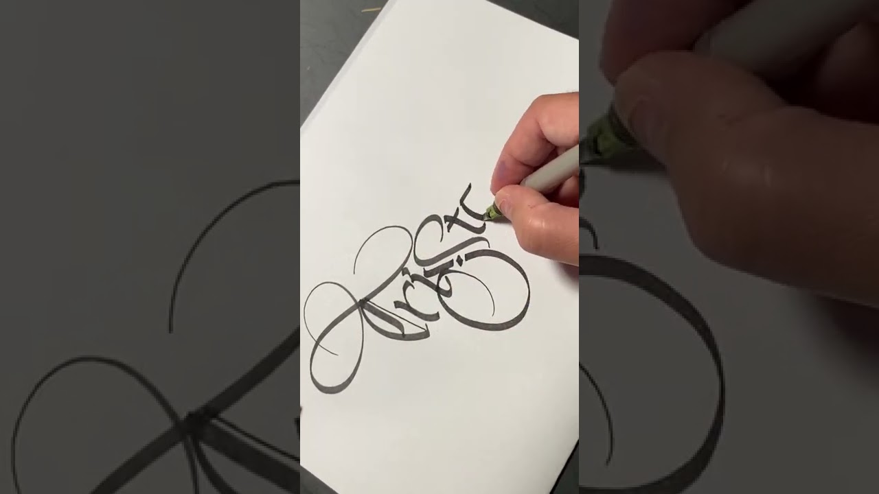 #satisfying #calligraphy #handwriting