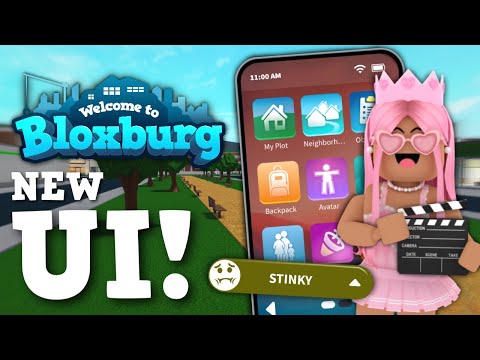 NEW BLOXBURG UI UPDATE! + YOUR OPINIONS AND FEEDBACK!