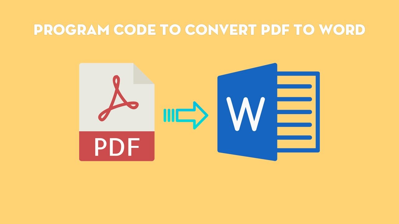 Python Programming Tutorial: Building a PDF to Word Converter