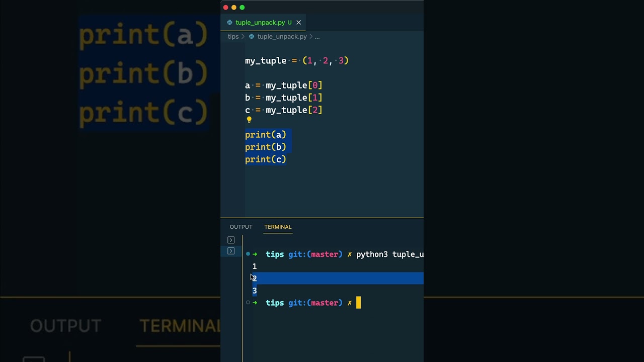 Unpacking in Python - Tips & Tricks