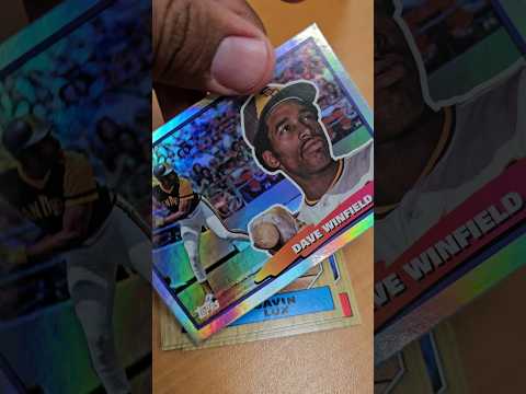 Topps Archives pack #4 blaster box Walmart sale! Dave Winfield Foil Card