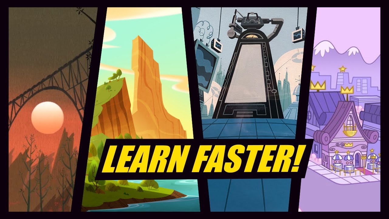 Want to Draw Cartoon Backgrounds? Try THIS Instead