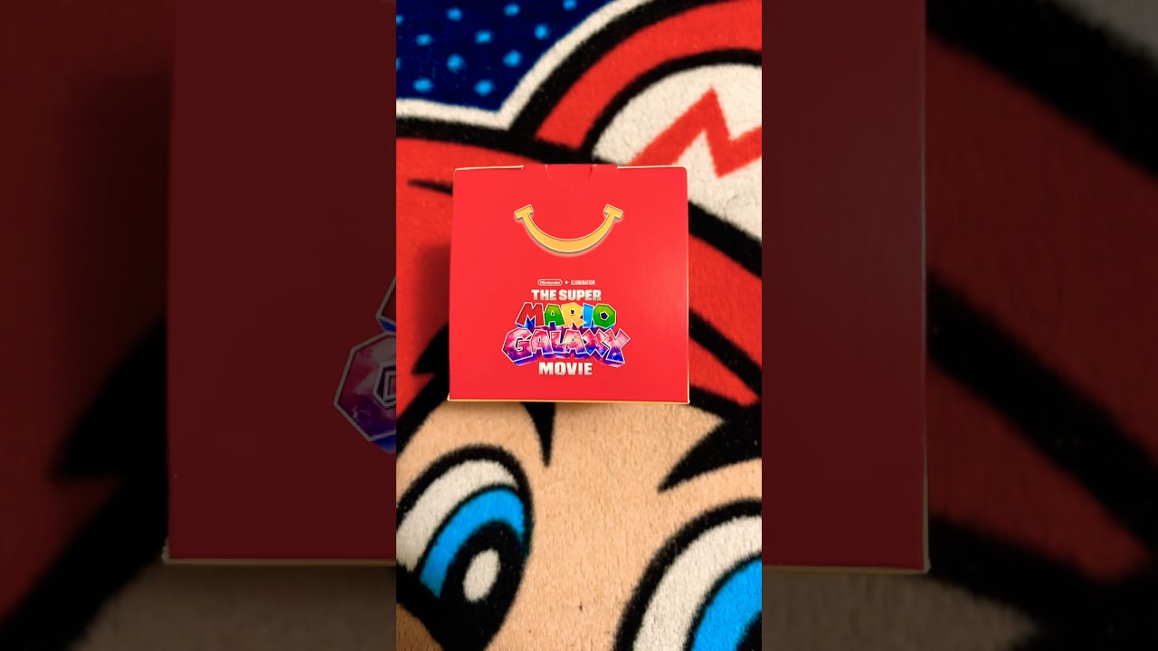 Super Mario Galaxy Movie #toys #figure #supermario #nintendo #mcdonalds #mario