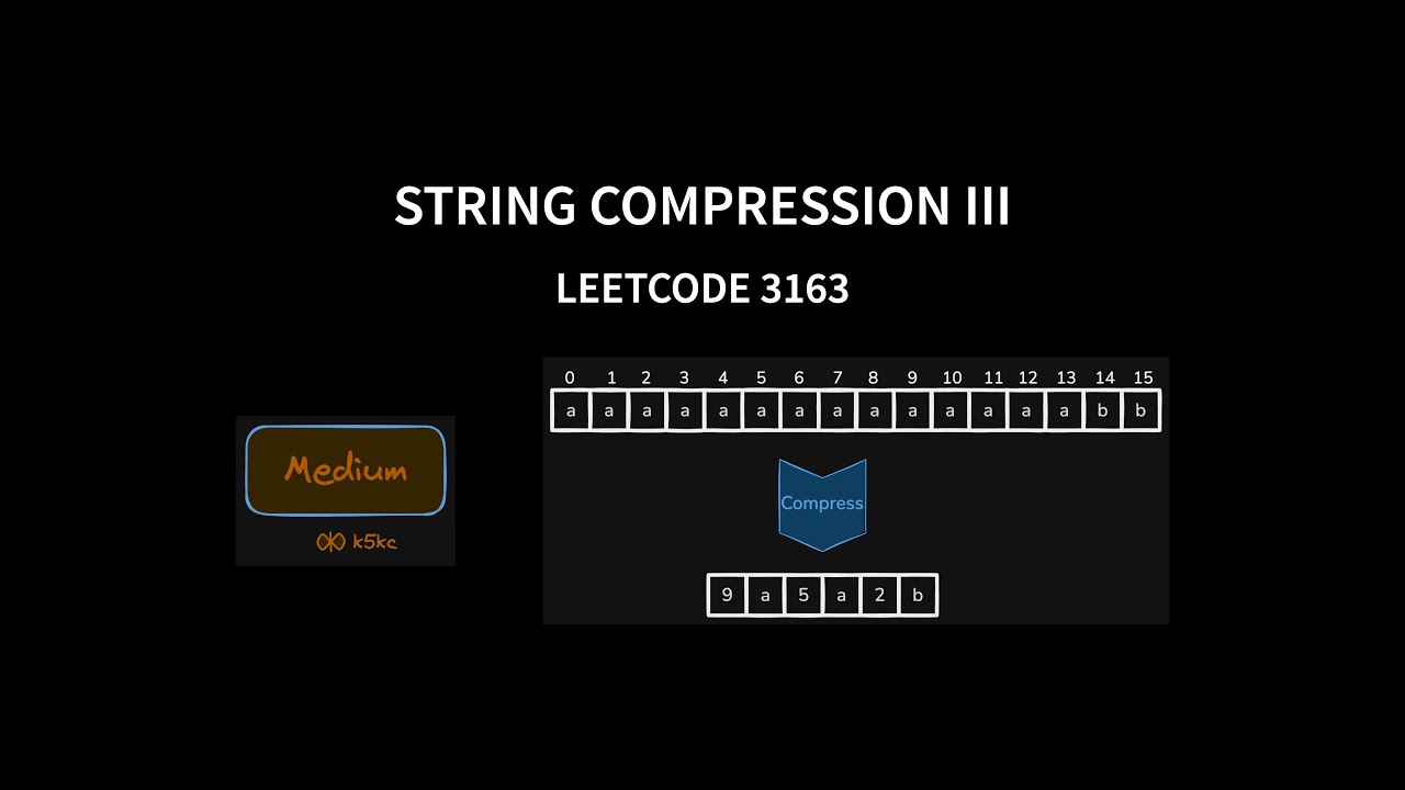 String Compression III - Leetcode 3163 - Java