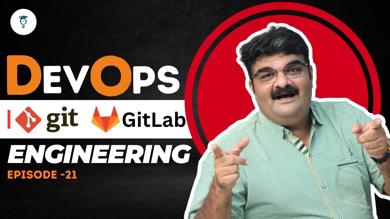 Episode-21 Resolving Merge Conflicts || Complete Git and Gitlab Tutorial for Beginners