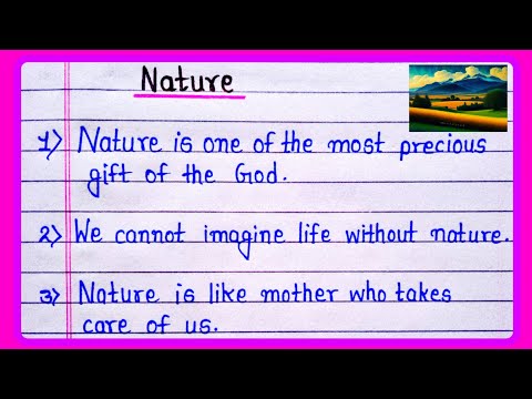 10 lines Essay on Nature | Short Essay on Nature | Nature Essay in English | Nature Essay in english