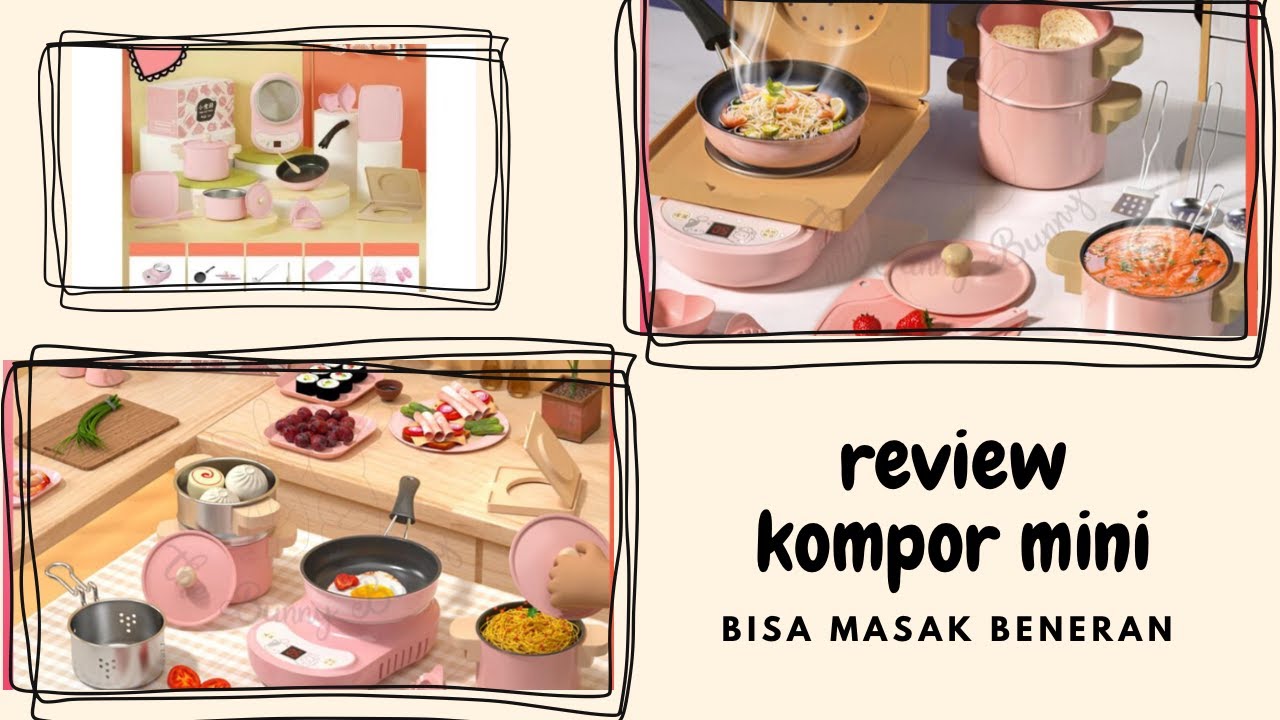 REVIEW KOMPOR MINI | UNBOXING MAINAN | MASAK MASAKAN