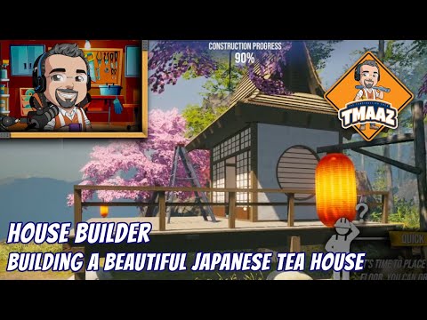 Building A Beautiful Japanese Tea House | House Builder | The Construction Zone [168]