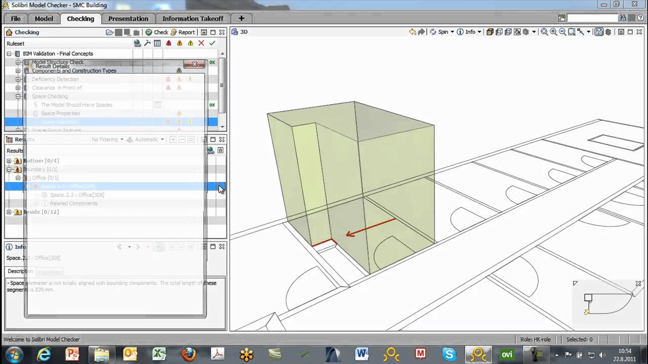 Solibri Model Checker v7 - Checking Layout
