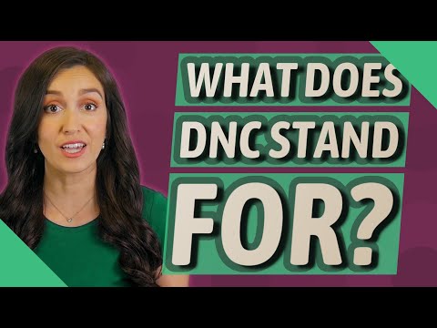 What does DNC stand for?