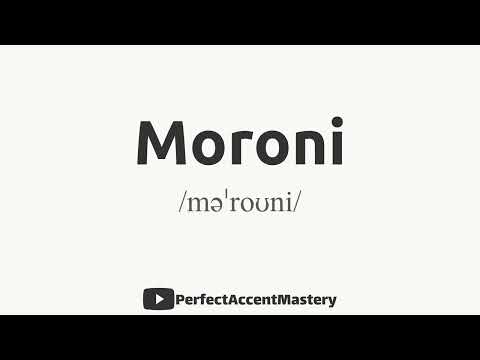 How to Pronounce MORONI | City Name | IPL | Definition | Perfect Accent Mastery