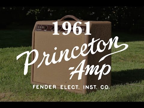 1961 Fender Princeton 6G2 Brownface (original chassis w/new | Reverb