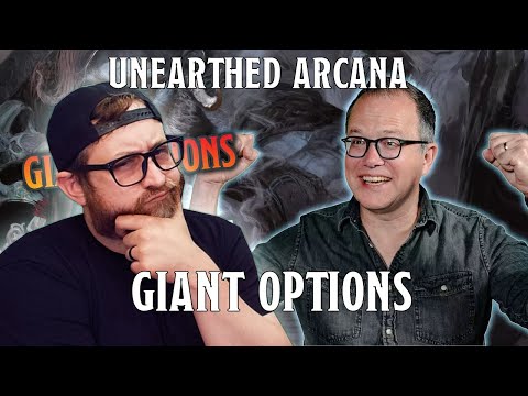 Unearthed Arcana Review: Giant Options! | Nerd Immersion