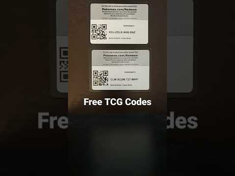 Free Codes #shorts #pokemon #tcg #codes