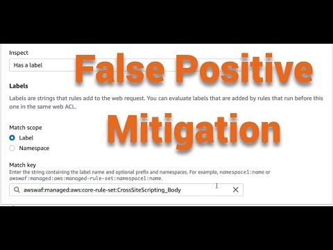 False Positive Mitigation Techniques on AWS WAF