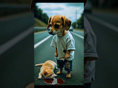 Highway Heroes: A Dog's Fight for a Cat's Life