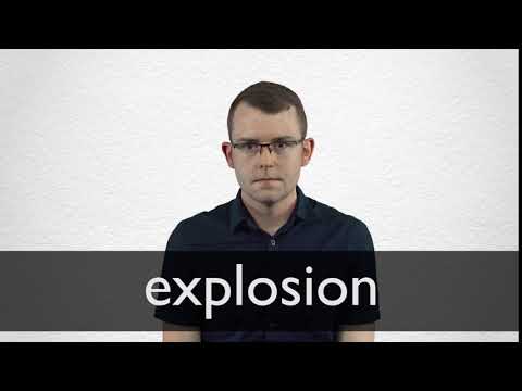 EXPLOSION Synonyms | Collins English Thesaurus