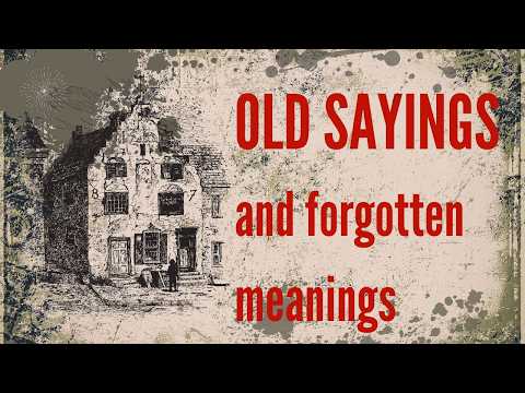 Old Sayings And Their Meanings Rediscover Forgotten Wisdom!