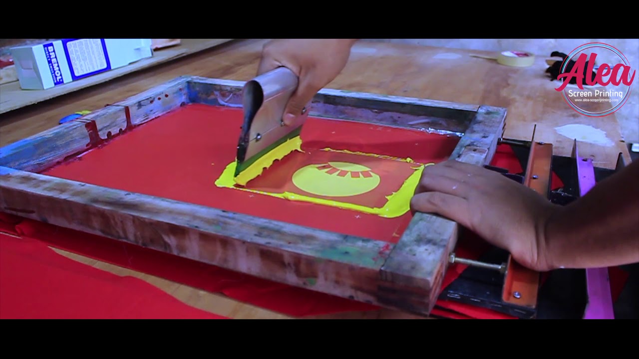 Our Workshop and Work activity @ Alea ScreenPrinting