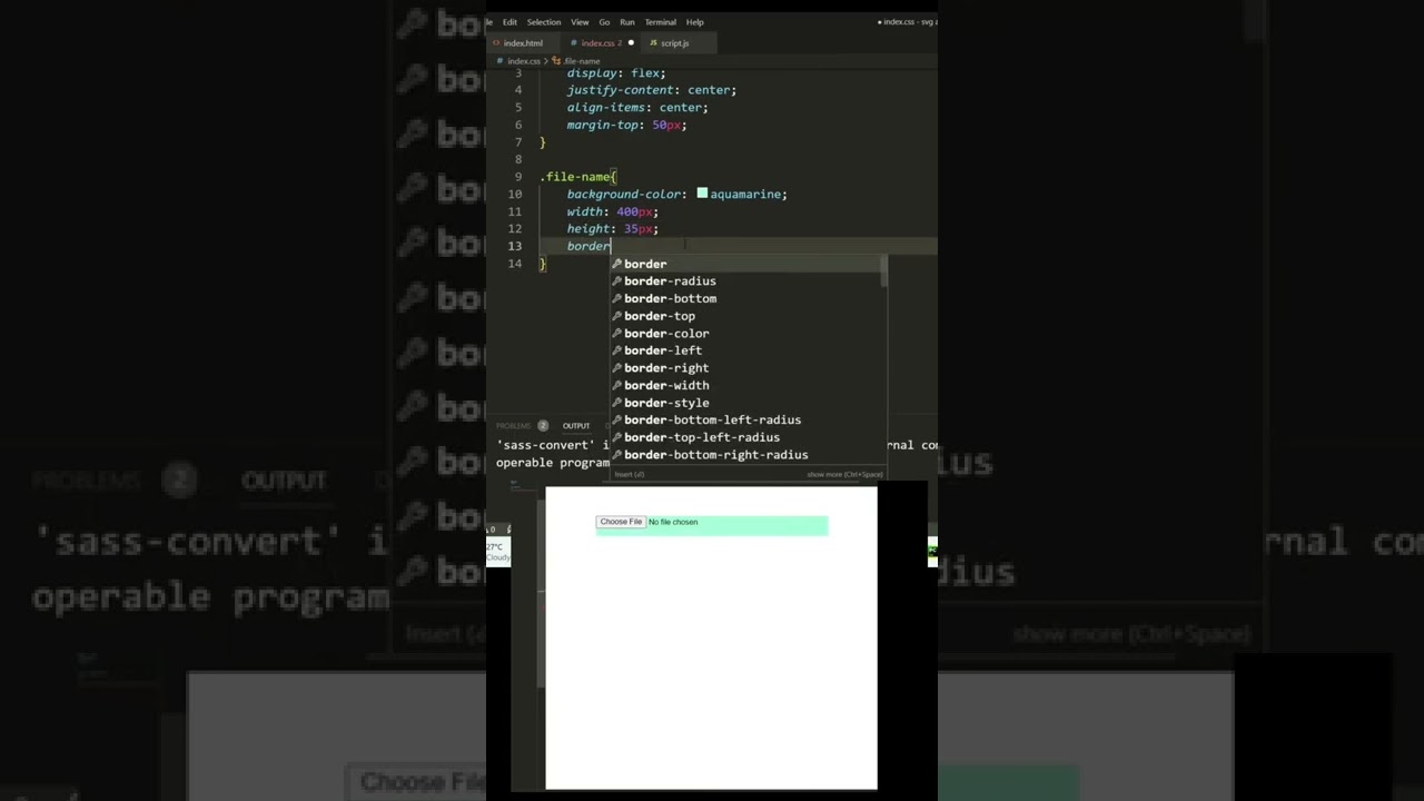customize input type using css | input type file | input type file using css | css tutorial