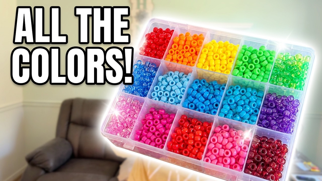 Pony Beads Haul | Making Bracelets & Keychains