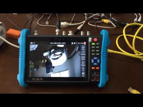 4K H.265&H.264 ip camera tester, 5MP TVI, 4MP CVI,4MP AHD, SDI/EX-SDI test,New model IPC 9800Plus