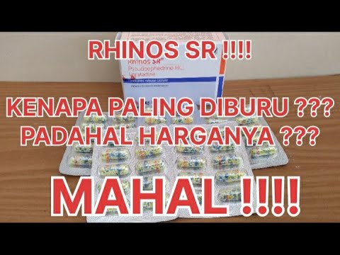 RAHASIA RHINOS SR KAPSUL !!! OBAT PILEK PALING AMPUH , MESKIPUN MAHAL TAPI PALING DIBURU