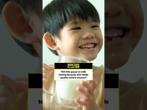 FDA Halts Milk Testing Amid Budget Cuts and Lab Transition