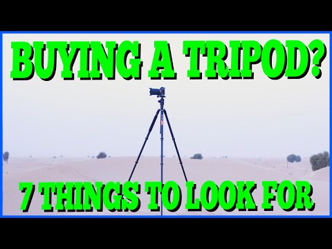 Watch this BEFORE Buying a Tripod for your Camera ...