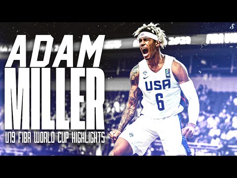 LSU's Adam Miller FIBA U19 World Cup Highlights! π₯ πΊπΈ