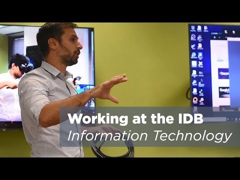 Information Technology Department: working at the Inter-American Development Bank