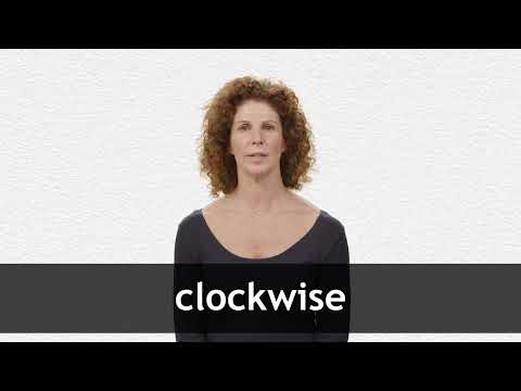 CLOCKWISE definition and meaning | Collins English Dictionary