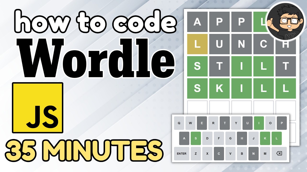 Build a Wordle Clone in JavaScript HTML CSS