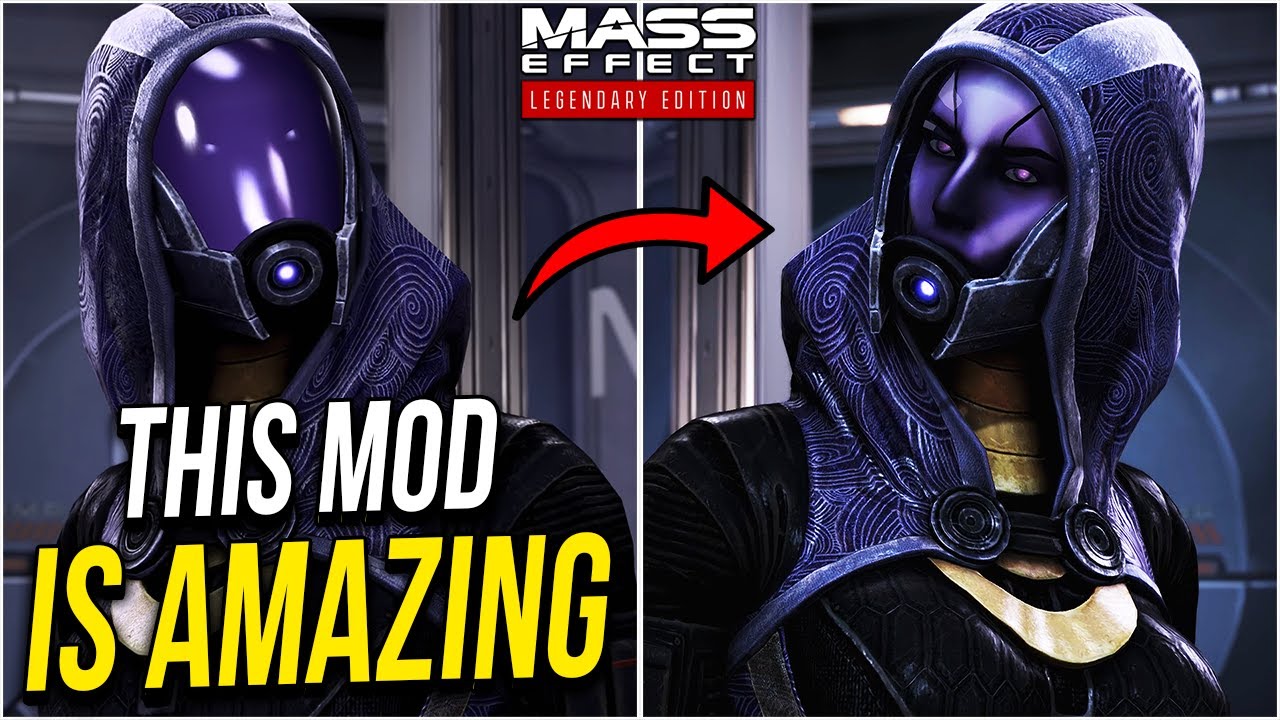 This Awesome Mod Fully Animates Tali's Face in Mass Effect Legendary Edition
